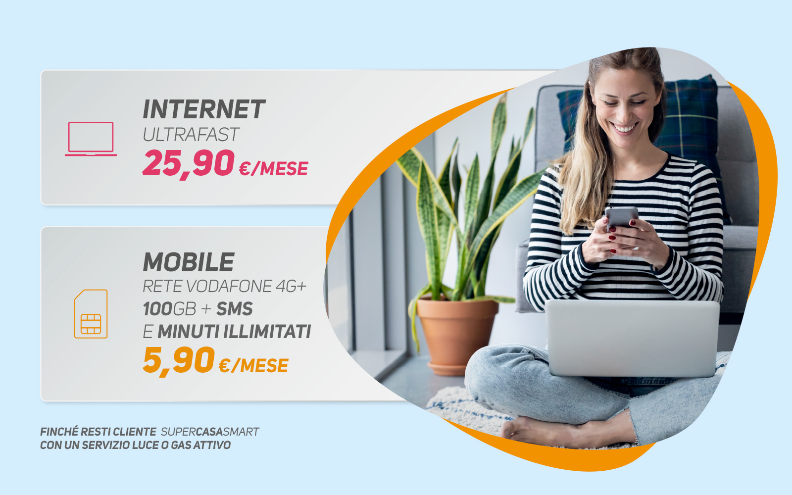 Optima Italia - Internet, Telefono, Luce e Gas in un’unica soluzione