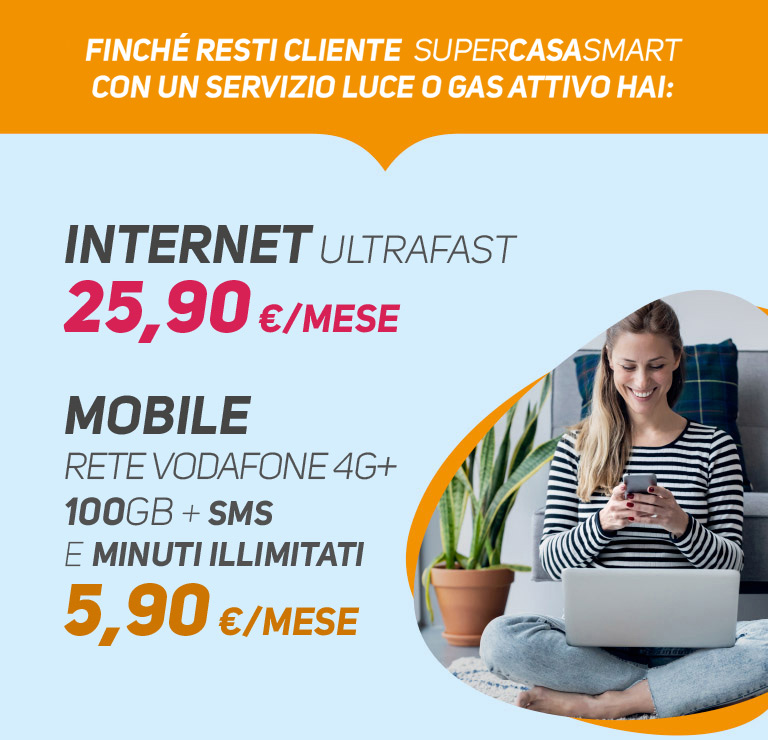 Optima Italia - Internet, Telefono, Luce e Gas in un’unica soluzione